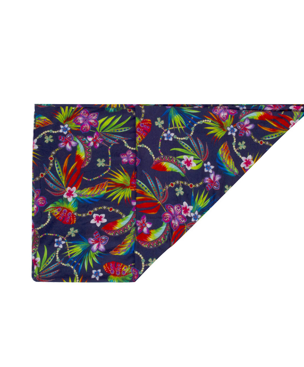 Paréo de plage Antigel Bain La Précieuse marine ESB6035-MX – Erika lingerie