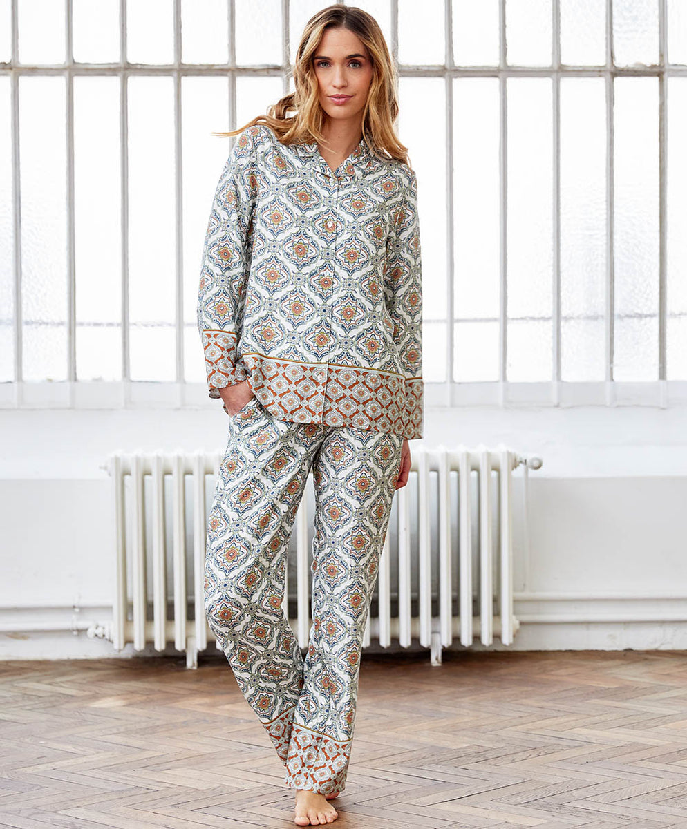 Pyjama femme BETH ambre Canat AH24-CA-BETH-PY-618 – Erika lingerie